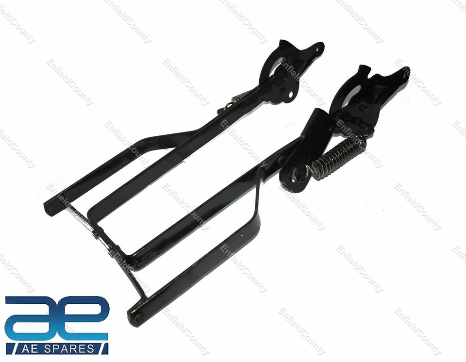 Heavy Duty Vintage Bike Bicycle Drop Stand Rear Center Kickstand Black ...