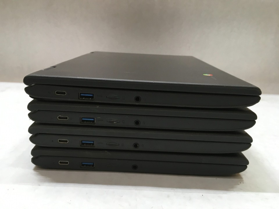 Lot of 4 Lenovo 300e Chromebook 2nd Gen All Power Dead Damaged Screens ...