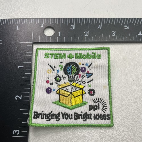 STEM & MOBILE BRINGING BRIGHT IDEAS Ppl Patch Science Tech Engineering ...
