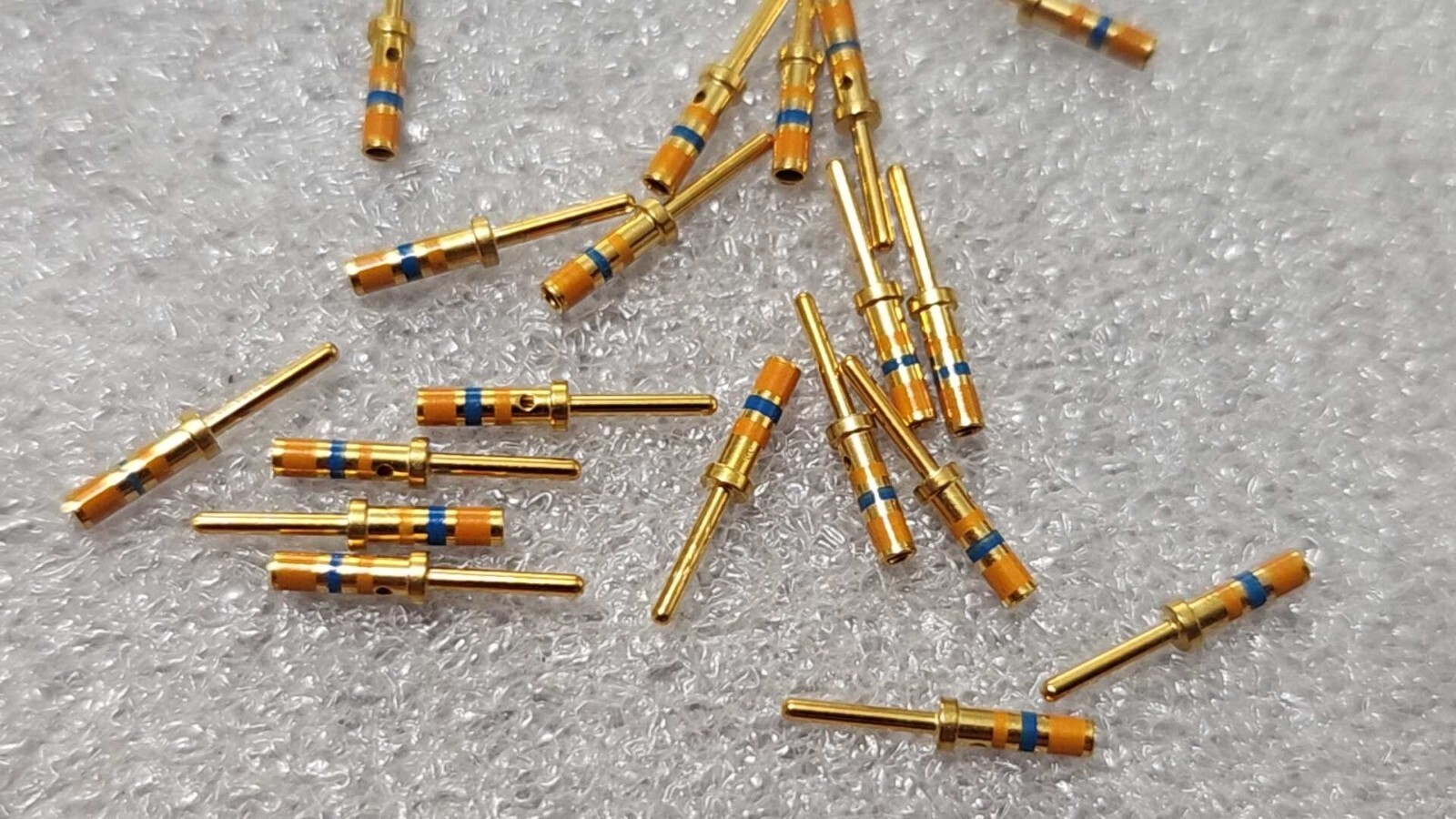 30 Pcs)🇺🇸 Amphelon / Aerospace M39029/58-363 22 Awg , Male Crimp ...