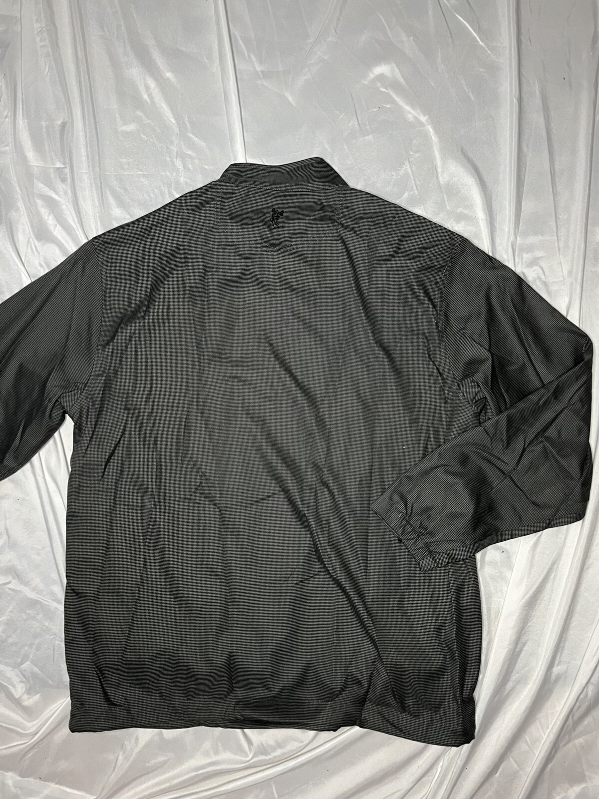 New Ashworth Women’s Large Grey Rain Jacket Windbreaker with Nanotex ...