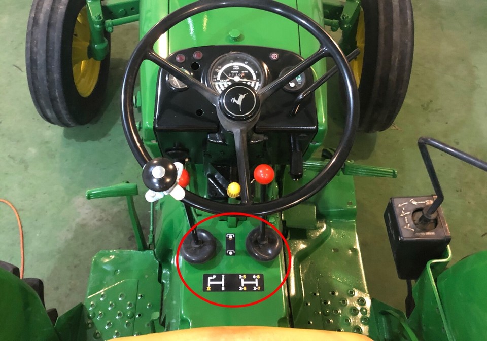 John Deere 1530 Gear Shift Pattern and PTO Lever Decals | eBay