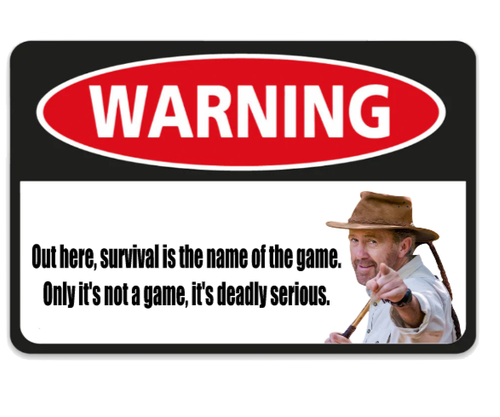 WARNING RUSSELL COIGHT sticker bumper funny car decal, funny 4x4 | eBay