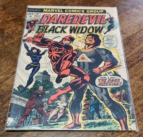 MARVEL COMICS Daredevil & the Black Widow #97 1973 (In Protective ...
