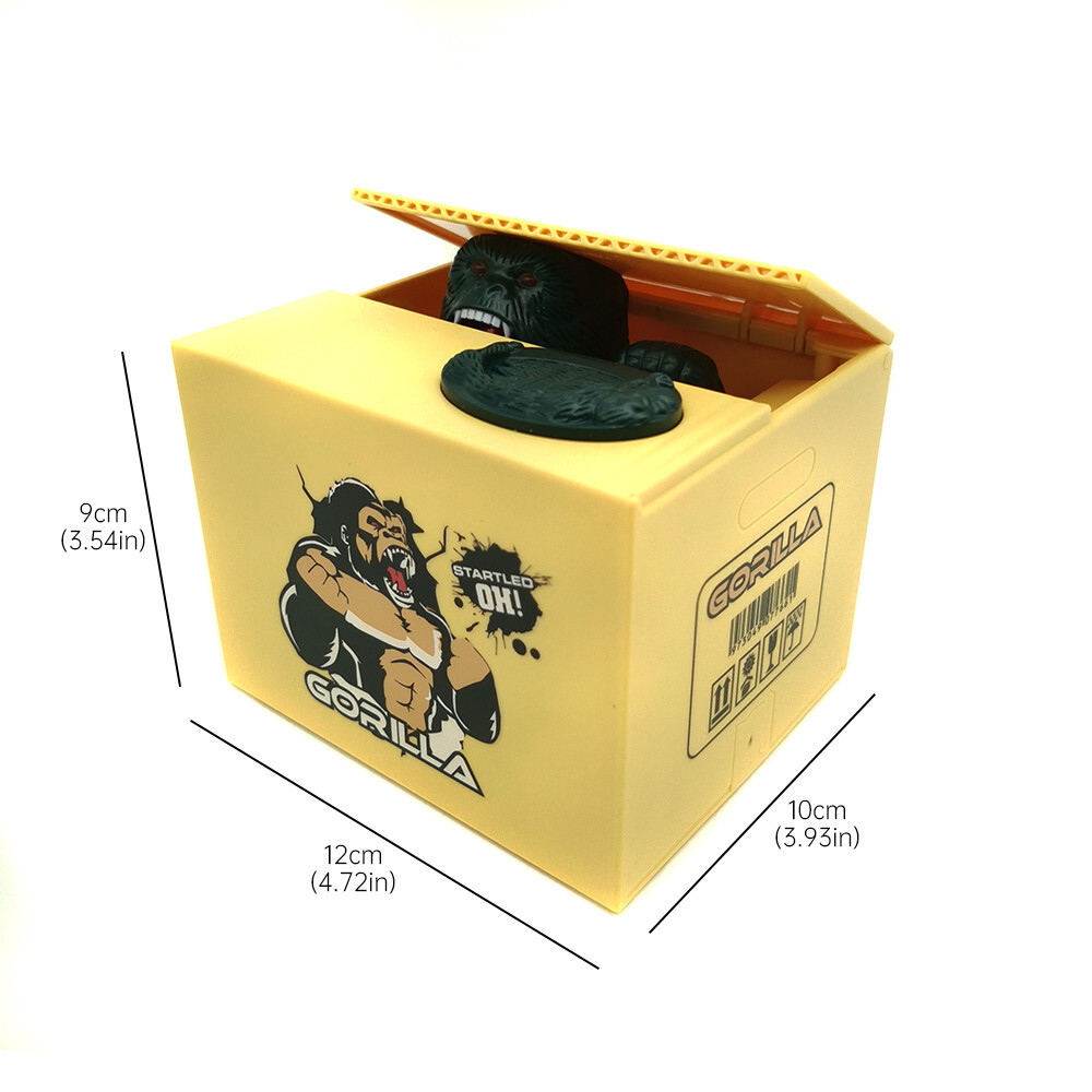 King Kong Piggy Bank Money Box Monster Coin Bank Music Savings Funny ...