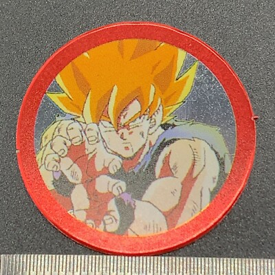 Goku 164 04 Dragon Ball Z Mini Round Card TCG Shueisha Japanese | eBay