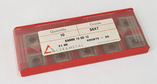 10pcs SNMM 190612 S6X7 CERAMETAL CARBIDE TURNING INSERTS | eBay