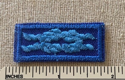 NOS DEN LEADER COACH AWARD Cub Leader SQUARE KNOT Badge PATCH Uniform ...