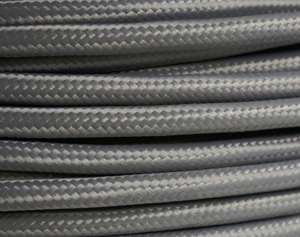 Textil Stromkabel Lampen-Kabel Stoff Verlängerungs-Kabel Elektro ...