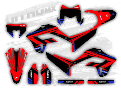 Graphics Kit fits Honda CRF 300L 300M 2021 2022 2023 2024 Decals ...