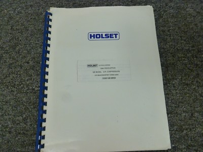 1994 Holset QE230 QE296 QE338 Air Compressor Operator Parts ...