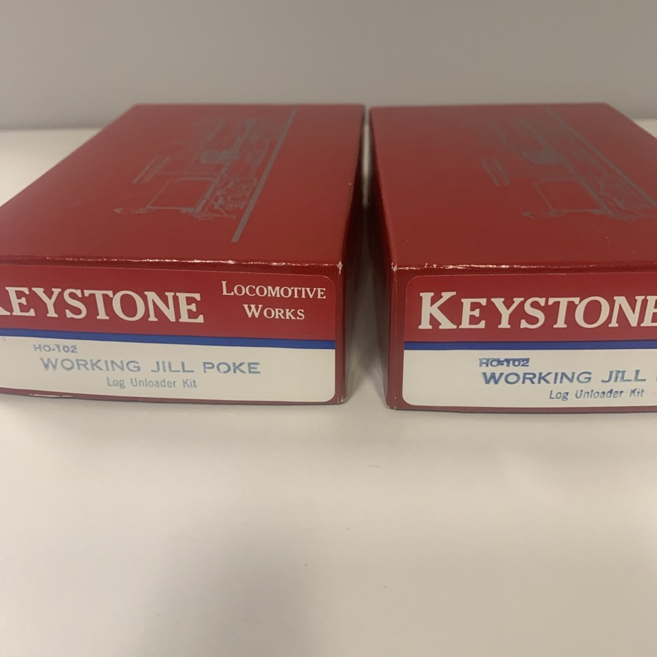 Keystone Locomotive Works HO Craftsman HO-102 Log Unloader Kit Working ...