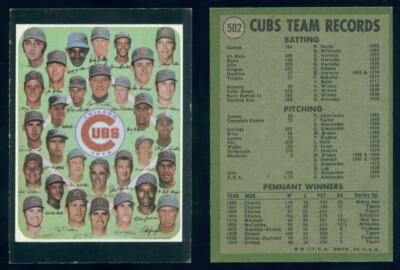(67659) 1971 Topps 502 Cubs Team Cubs-EX+ | eBay