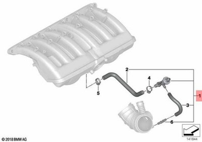 Genuine BMW E39 E46 Z3 Vacuum Control Engine Sucking Jet Pump OEM ...