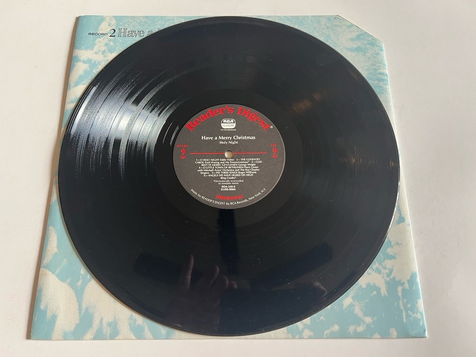 Have A Merry Christmas LP Readers Digest Box Set 1974 Compilation 5 LP ...