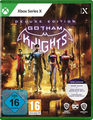 Gotham Knights Deluxe Edition (Xbox Seri (Microsoft Xbox Series X S ...