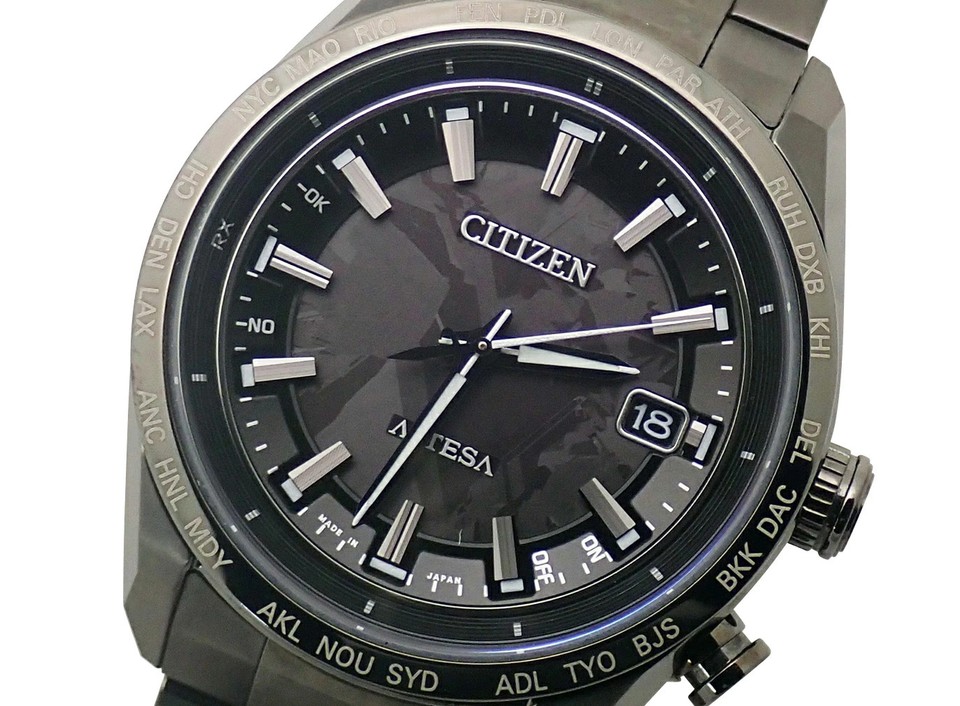 Citizen Atessa ACT Line Black Titanium Series CB0285-63E HAKUTO-R ...