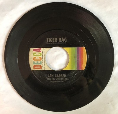 Jan Garber - Tiger Rag / Rambling Wreck From Georgia Tech 45 rpm Play ...