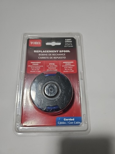 Toro 1.65mm Replacement Spool Corded 88512 Fit 14" Electric Trimmer ...