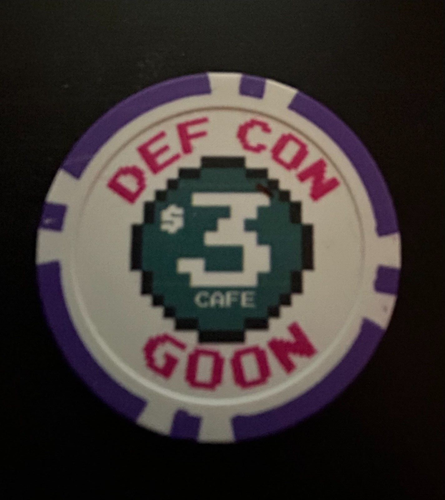 Rare Defcon Goon (food) Tokens $3 Defcon 31 Las Vegas 2023 | eBay