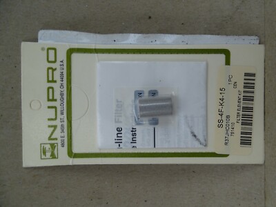 Nupro In-Line Filter Element , SS-4F-K4-15 | eBay