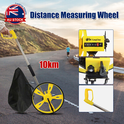 10KM Measure Distance Wheel Measuring Tape Meter Trundle Walking ...