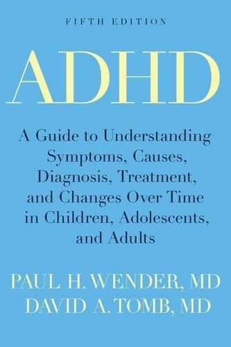 David A. Tomb Paul H. Wender ADHD (Paperback) 9780190240264 | eBay