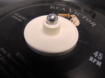 Original GARRARD 301 4HF Type A 45-RPM RECORD ADAPTER PUCK turntable ...