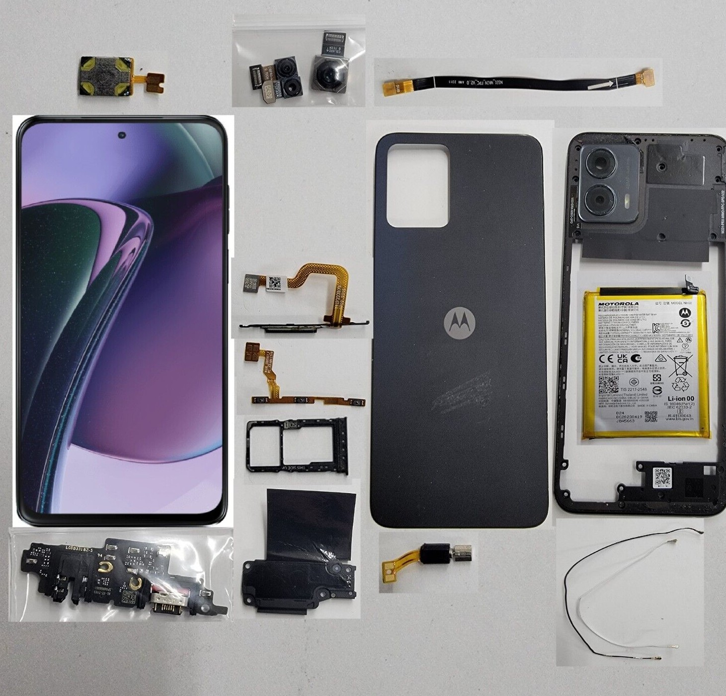 original moto G 5G (2023) XT2313-4 XT2313-6 PARTS ALL TESTED WORKING ...