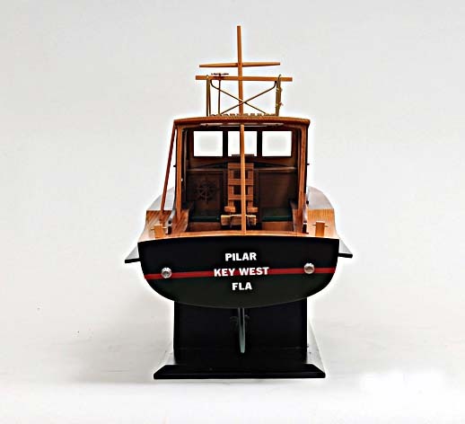 Ernest Hemingway's Pilar Fishing Boat Wooden Model 27.5" Motor Yacht ...