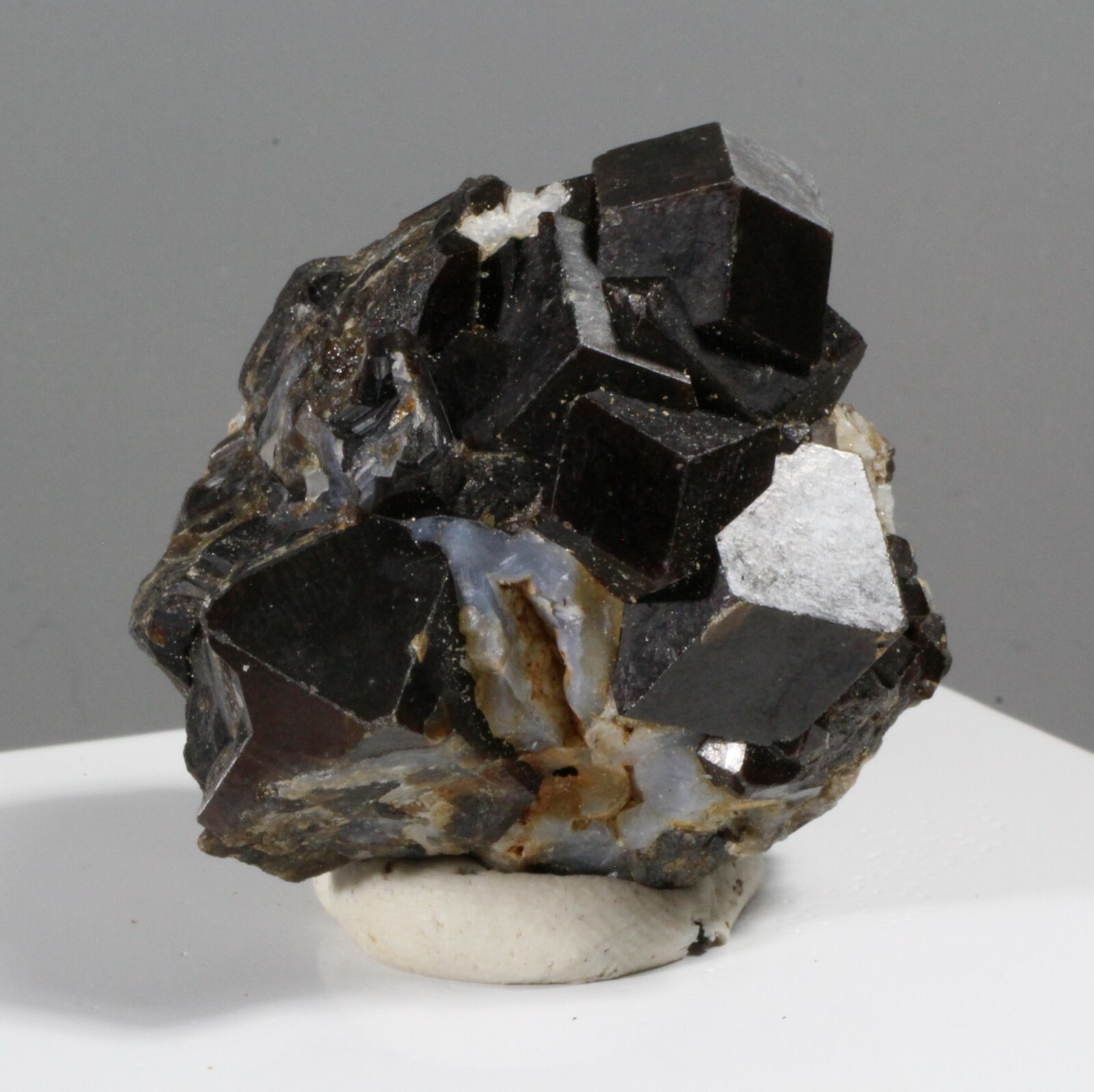 451.65ct Black Mali Garnet Crystal Gem Mineral Andradite Melanite ...