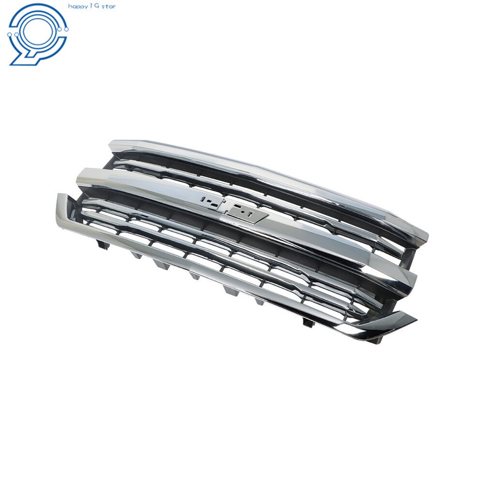 Front Bumper Grille Chrome For 2016-2018 Chevrolet Silverado 1500 ...