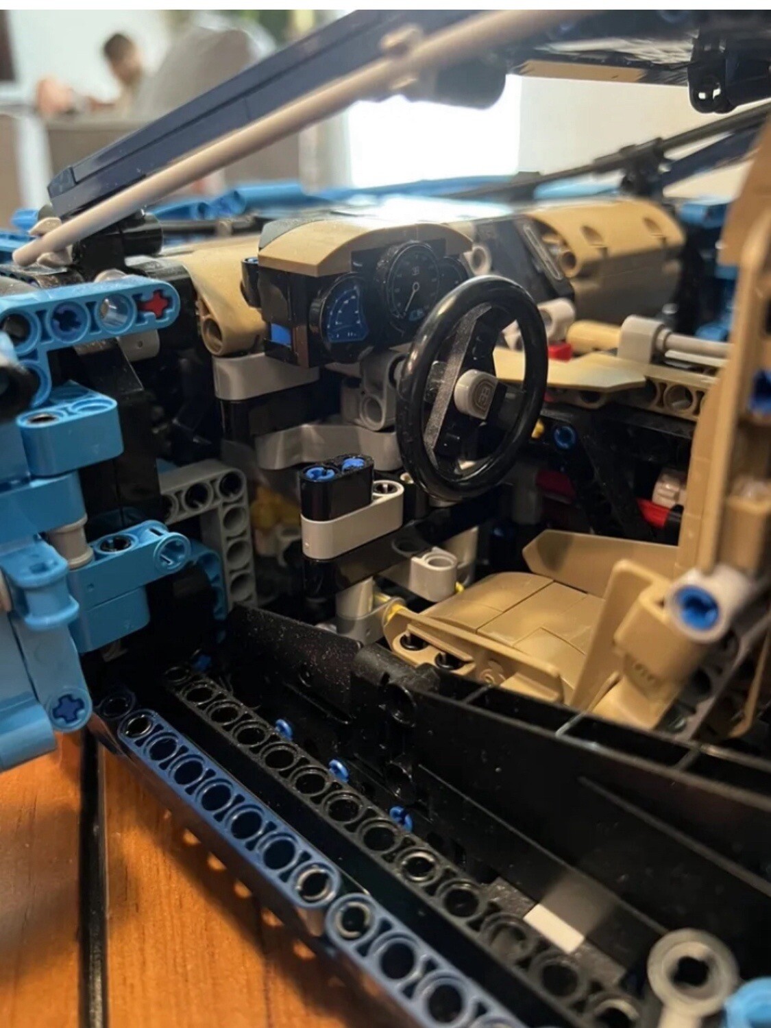 Lego 42083 BUGATTI CHIRON Technic Car Blue COMPLETED With Orig.Box ...