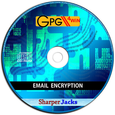 NEW & Fast Ship! Gpg4win Encrypt Emails & Files Security Software Windows Disc | eBay