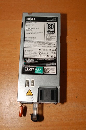 Dell 750W 80 Plus Platinum Hot Pluggable Power Supply 5NF18 R620 R720 ...