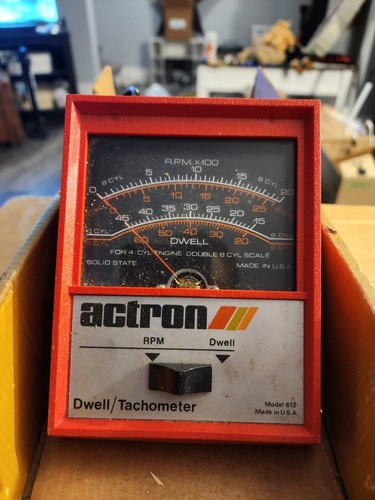 ACTRON Dwell Tach Model 612 Dual Function Made In USA | eBay