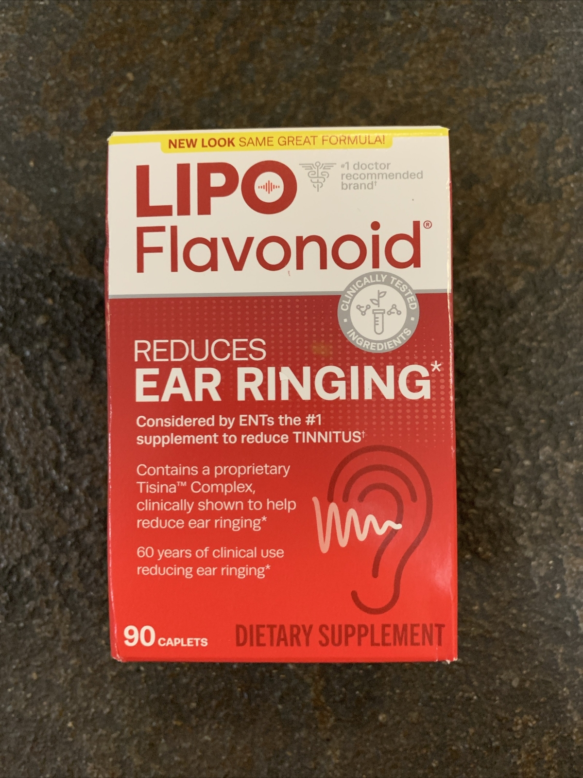 Lipo-Flavonoid Plus Ear Ringing Health Caplets - 90 Count for sale ...