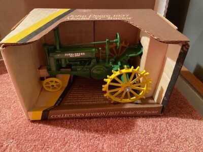 John Deere G JD Tractor 1/16 Ertl Collector's Edition CE in box NIB | eBay