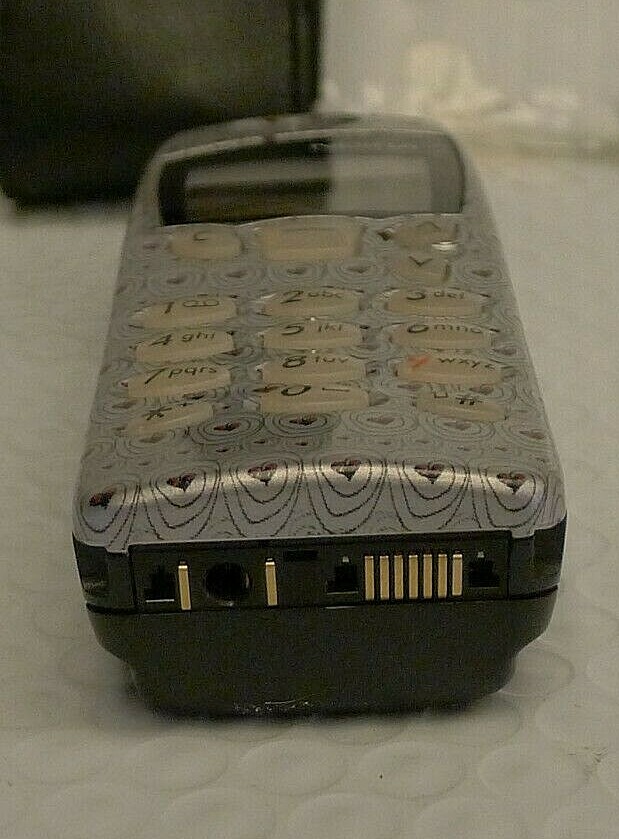 Nokia 5180iP Cell Phone Tracfone with Custom Faceplate & Leather Case ...