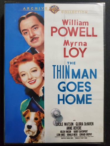 The Thin Man Goes Home DVD WB Archive William Powell, Myrna Loy 1944 ...
