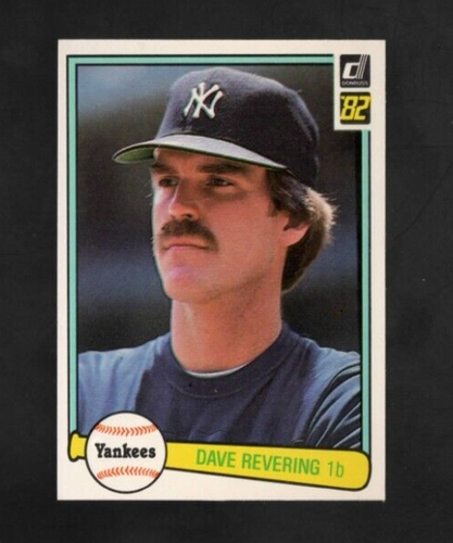 1982 Donruss Dave Revering New York Yankees card #234 Near Mint or ...