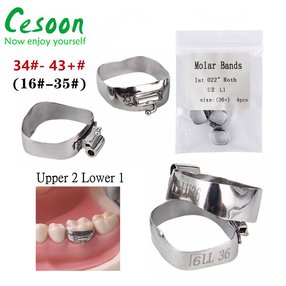Composite Bond Teeth Aifan Dental 1st Molar Dental Buccal Tube Mbt Roth ...