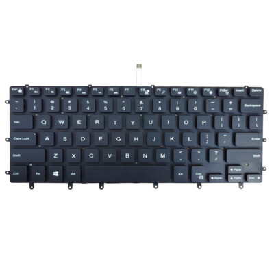 New US Laptop Keyboard For DELL XPS 15 9550 15 9560 9570 15BR Backlit ...
