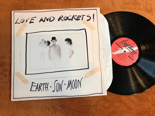Love And Rockets Earth Sun Moon Vinyl LP orig bauhaus goth 1987 tones ...