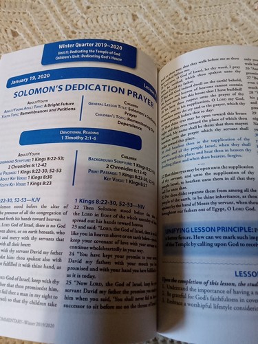 2019-2020 Townsend Press Sunday School Commentary | eBay