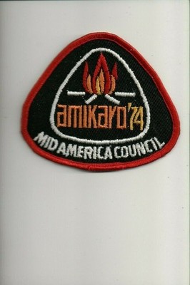 1974 Mid America Council Amikard patch | eBay