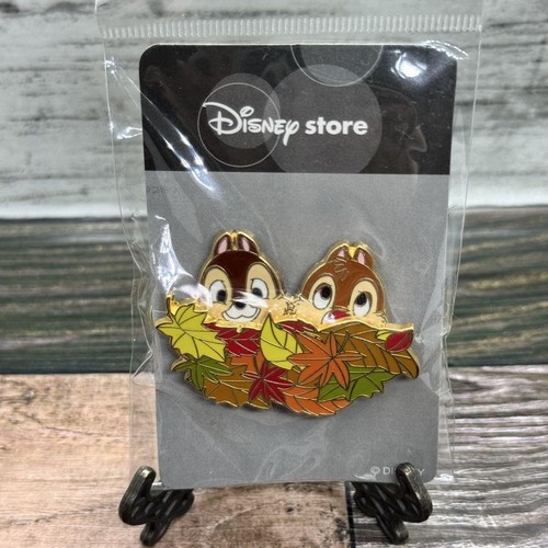 m27S Disney Store Chip & Dale Pin Badge Unused Collectible Disney Pin ...