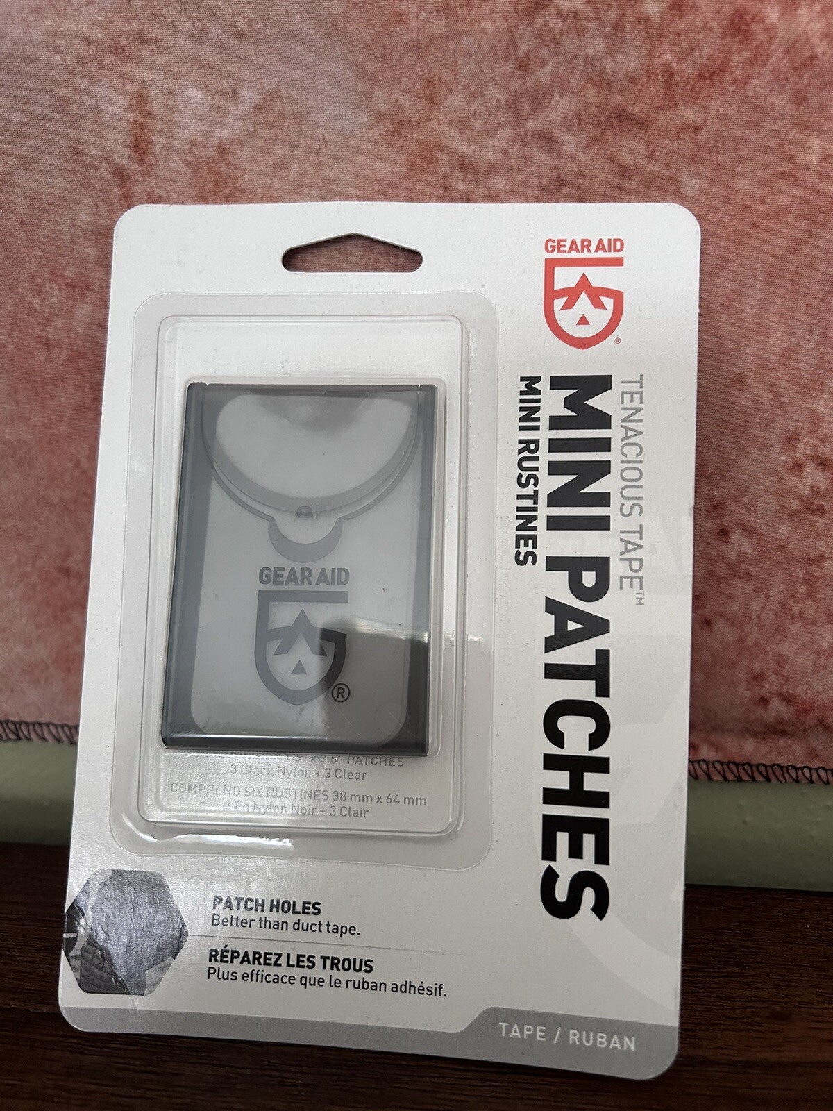 Gear Aid Tenacious Tape Mini Repair Patches Black Clear 10760z Aoi Inx ...