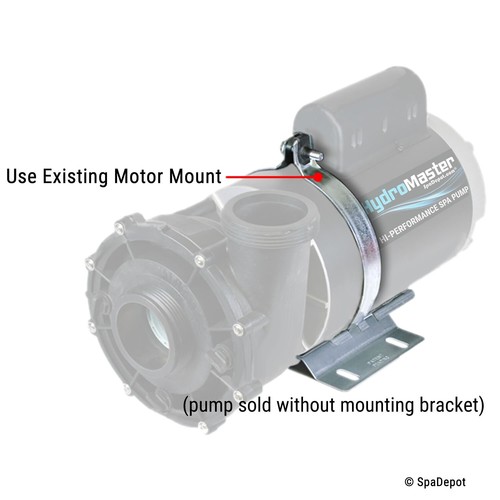 HydroMaster Hot Tub Spa Pump for Jacuzzi­® Sundance® 6500-352 2.5HP 1 ...