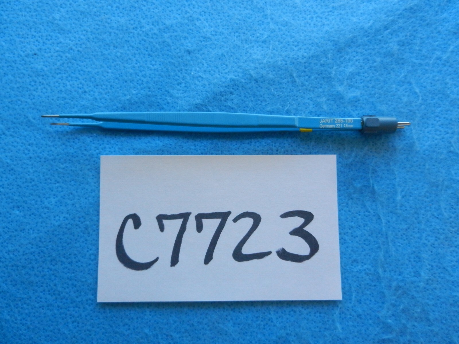 Jarit Surgical 7-1/4in Straight Tip Bipolar Forceps 285-190 | eBay